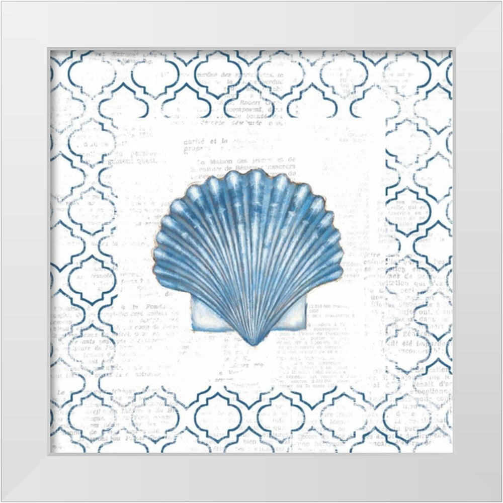 Adams, Emily 20x20 White Modern Wood Framed Museum Art Print Titled ...