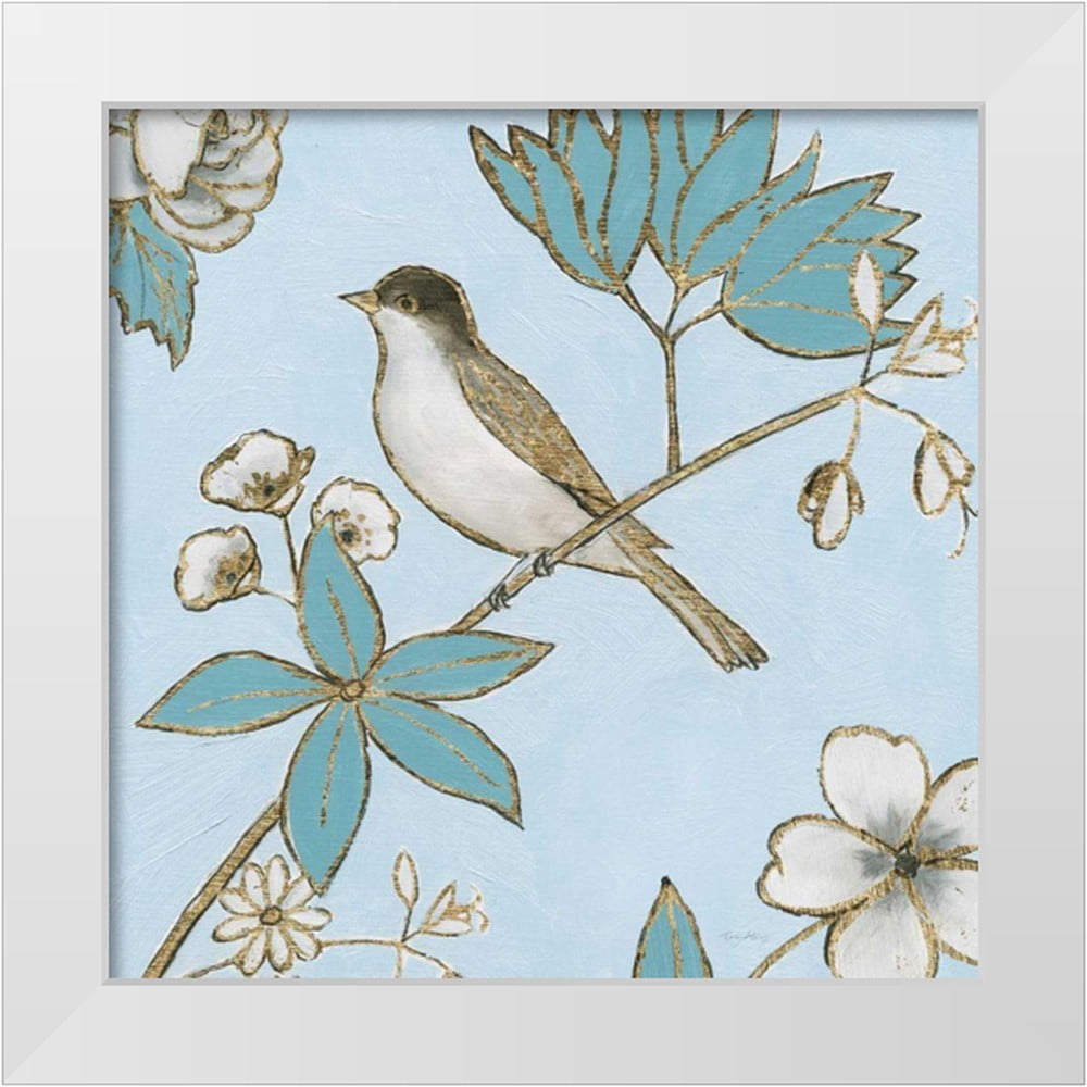 Adams, Emily 20x20 White Modern Wood Framed Museum Art Print Titled ...