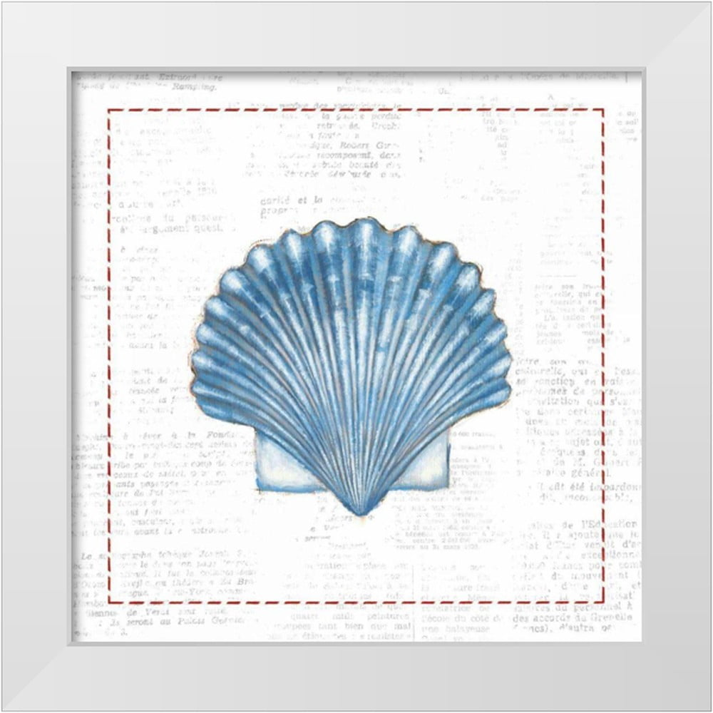 Adams, Emily 26x26 White Modern Wood Framed Museum Art Print Titled ...