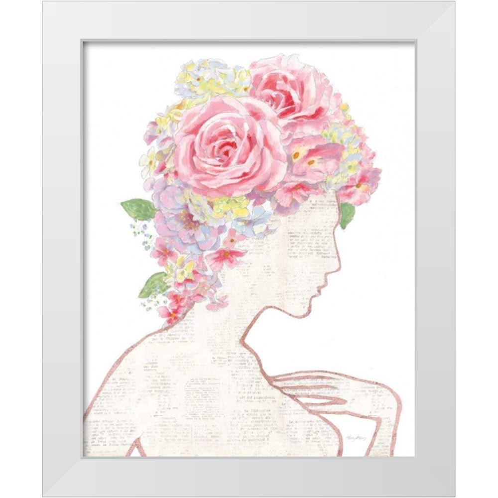 Adams, Emily 26x32 White Modern Wood Framed Museum Art Print Titled ...