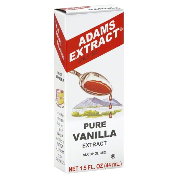 Adams Extract: Pure Vanilla Extract, 1.5 Oz - Walmart.com