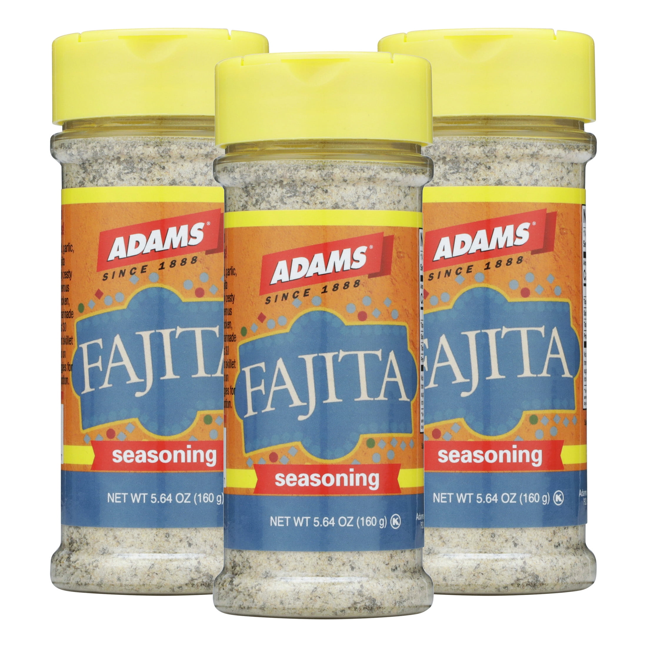 Adams Fajita Seasoning, 5.64 Ounce Bottle (Pack of 3) - Walmart.com