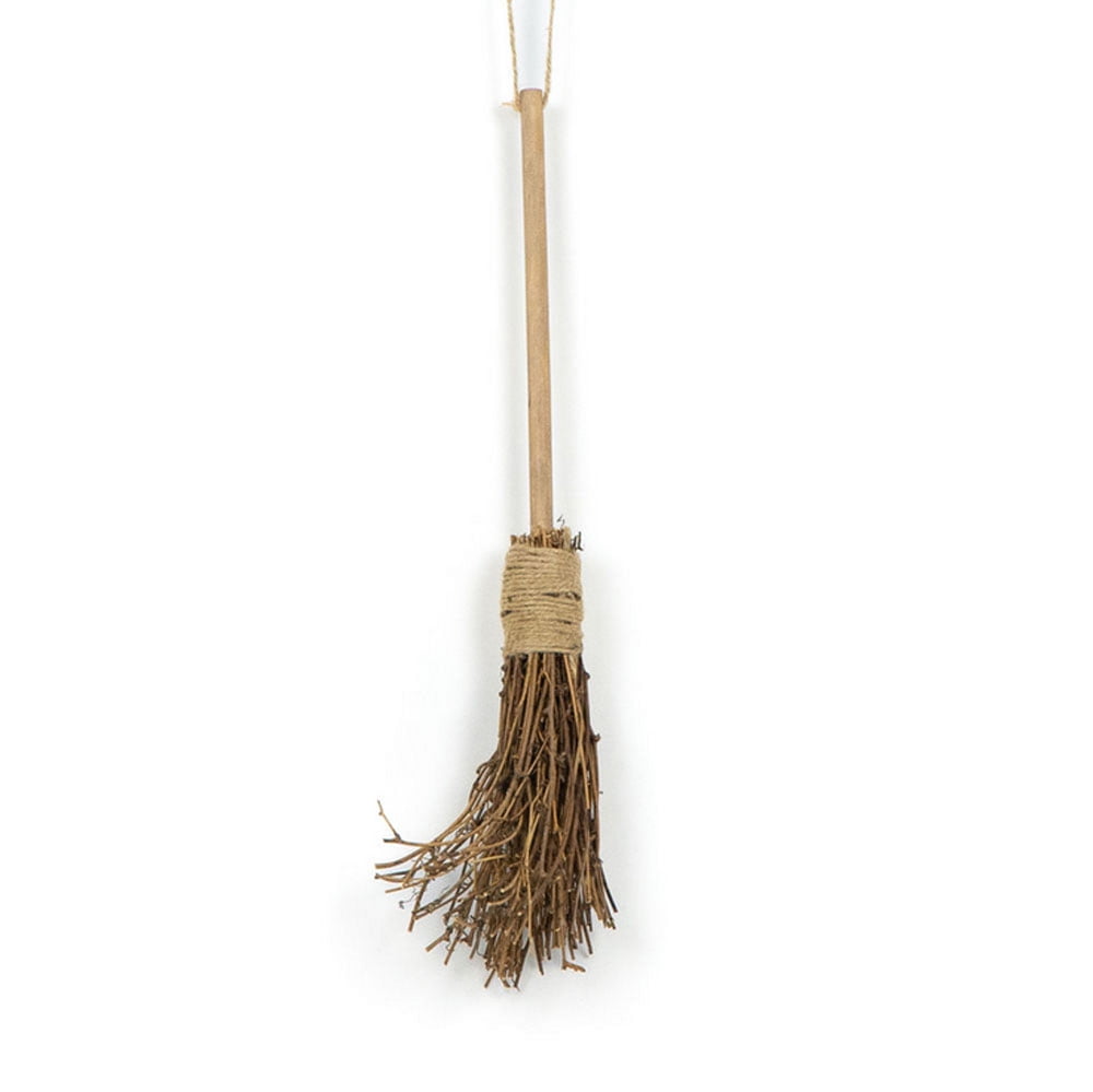 Adams Halloween Craft Supply - Primitive Straw Broom 18-inch - Walmart.com