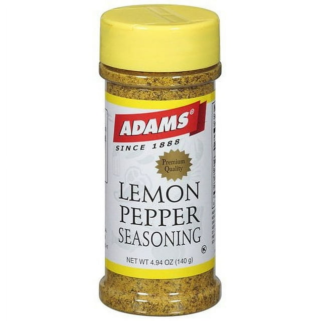 Adams Lemon Pepper Seasoning Spice, 4.94 oz - Walmart.com