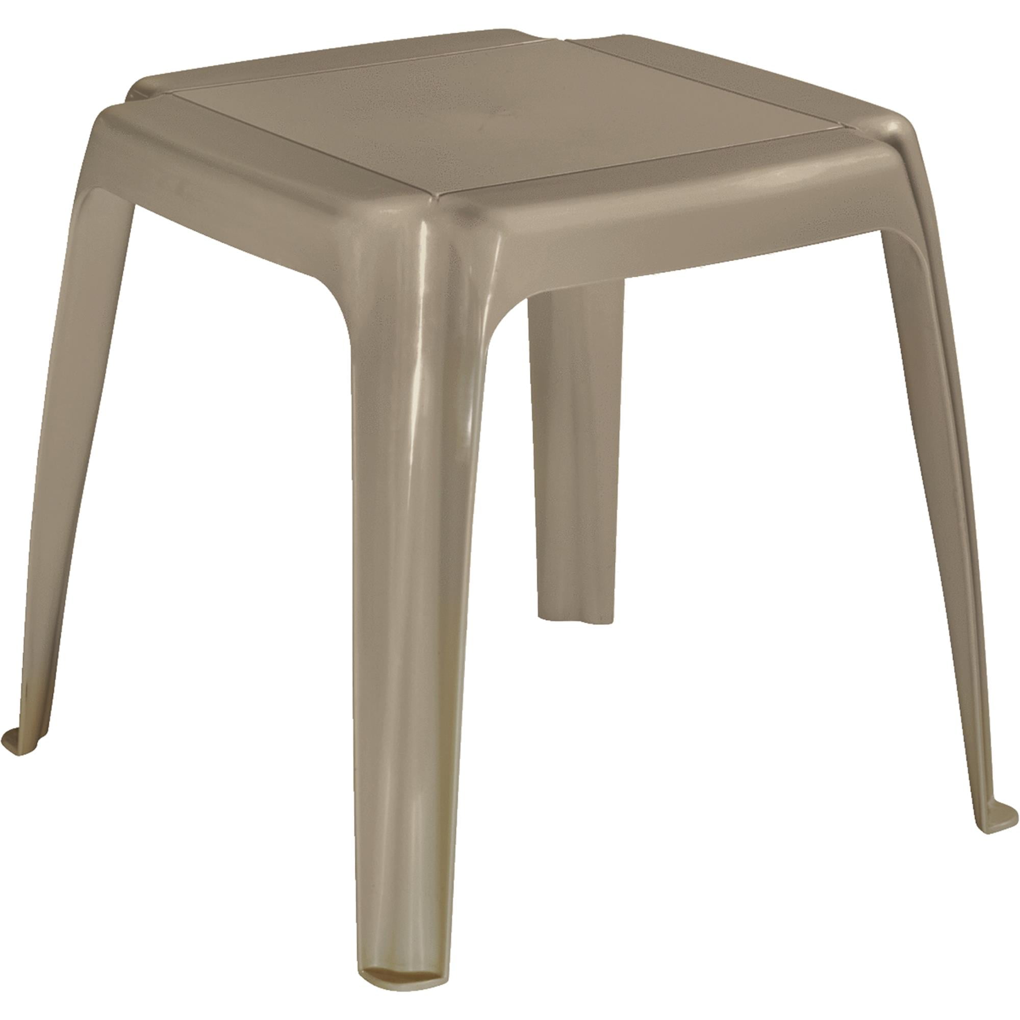 Adams Manufacturing Outdoor Resin Stackable Patio Adirondack Side Table ...