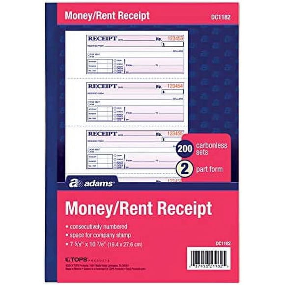 Receipt & Order Books in Forms & Recordkeeping - Walmart.com