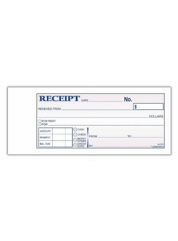 Receipt & Order Books in Forms & Recordkeeping - Walmart.com