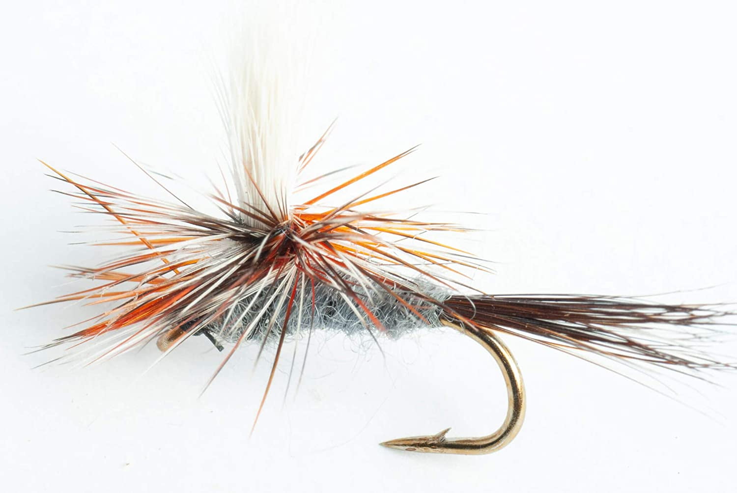 Adams Parachute Dry Fly - Natural and Purple - 6 Pack - Walmart.com