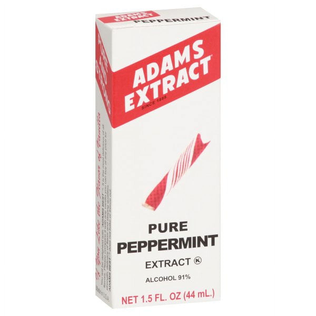 Adams Extract Pure Peppermint Extract, 1.5 fl oz - Walmart.com