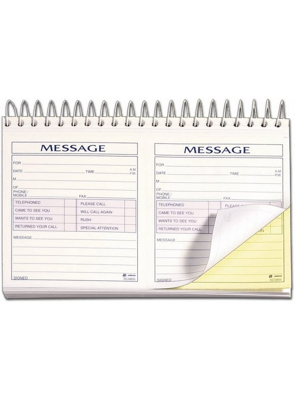 Telephone Message Books in Forms & Recordkeeping - Walmart.com