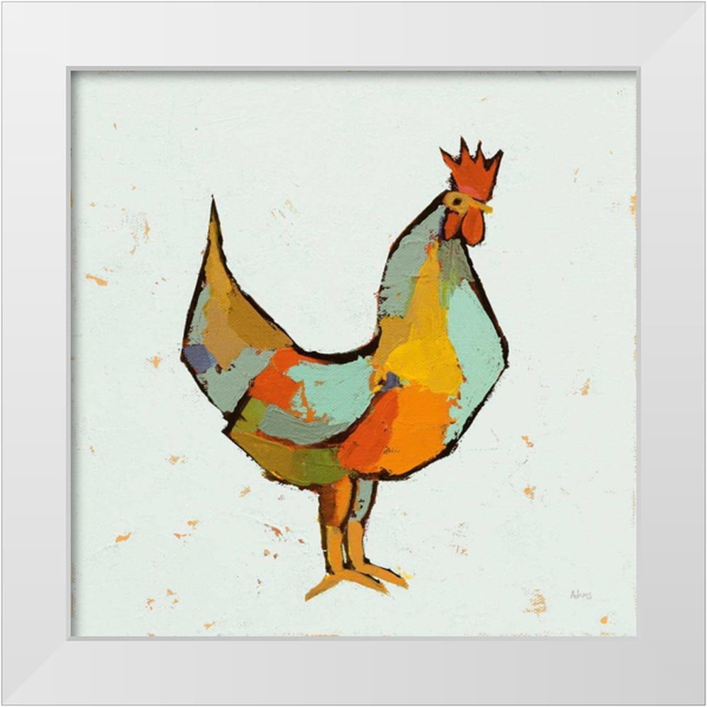 Adams, Phyllis 12x12 White Modern Wood Framed Museum Art Print Titled ...