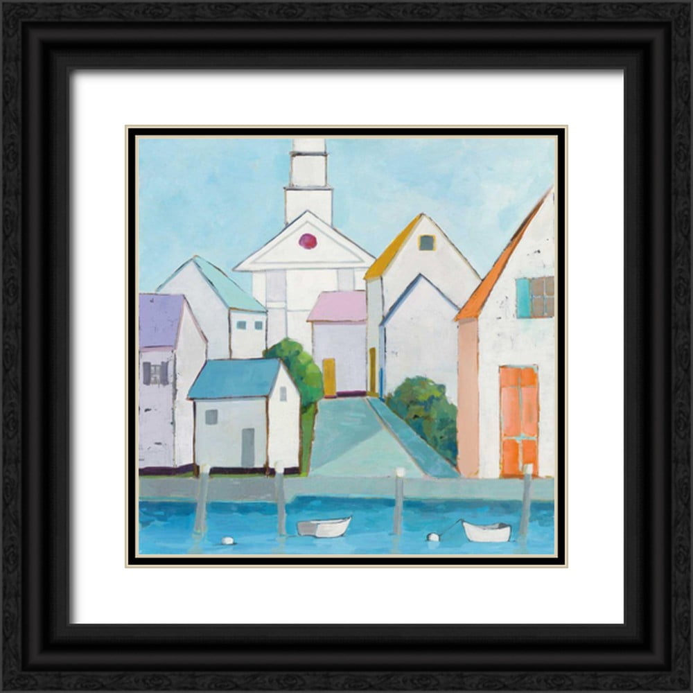 Adams, Phyllis 20x20 Black Ornate Wood Framed with Double Matting ...