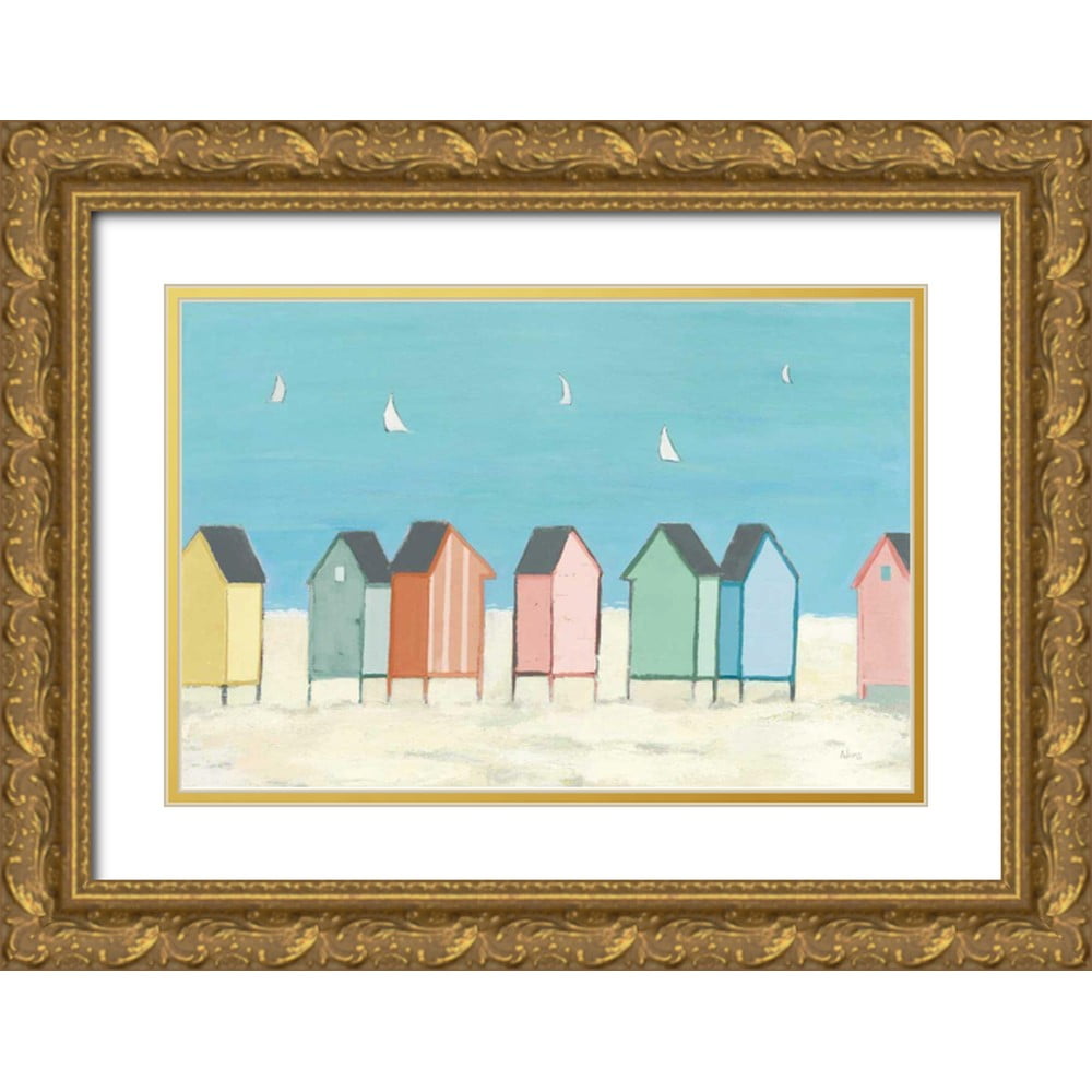 Adams, Phyllis 32x23 Gold Ornate Wood Framed with Double Matting Museum ...