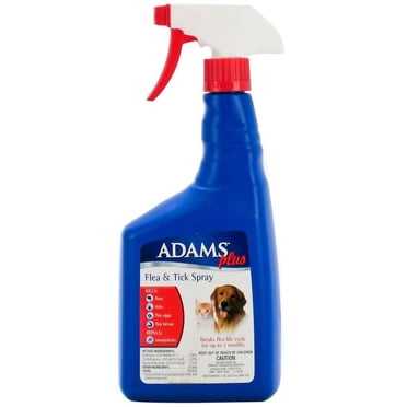 Adams Flea and Tick Spray for Cats, Kittens, Dogs and Puppies, 16 Oz ...