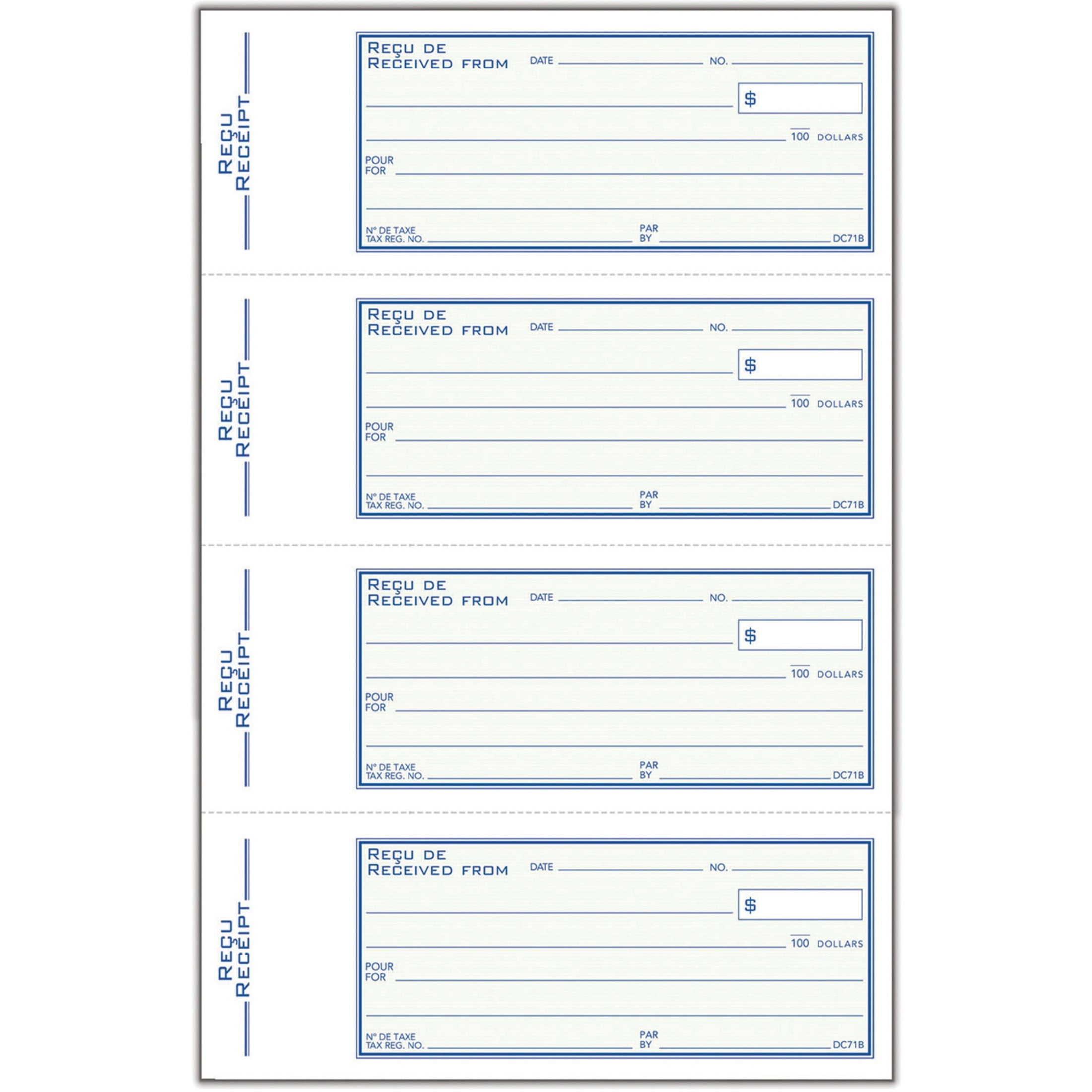 Adams Receipt Book - Walmart.com