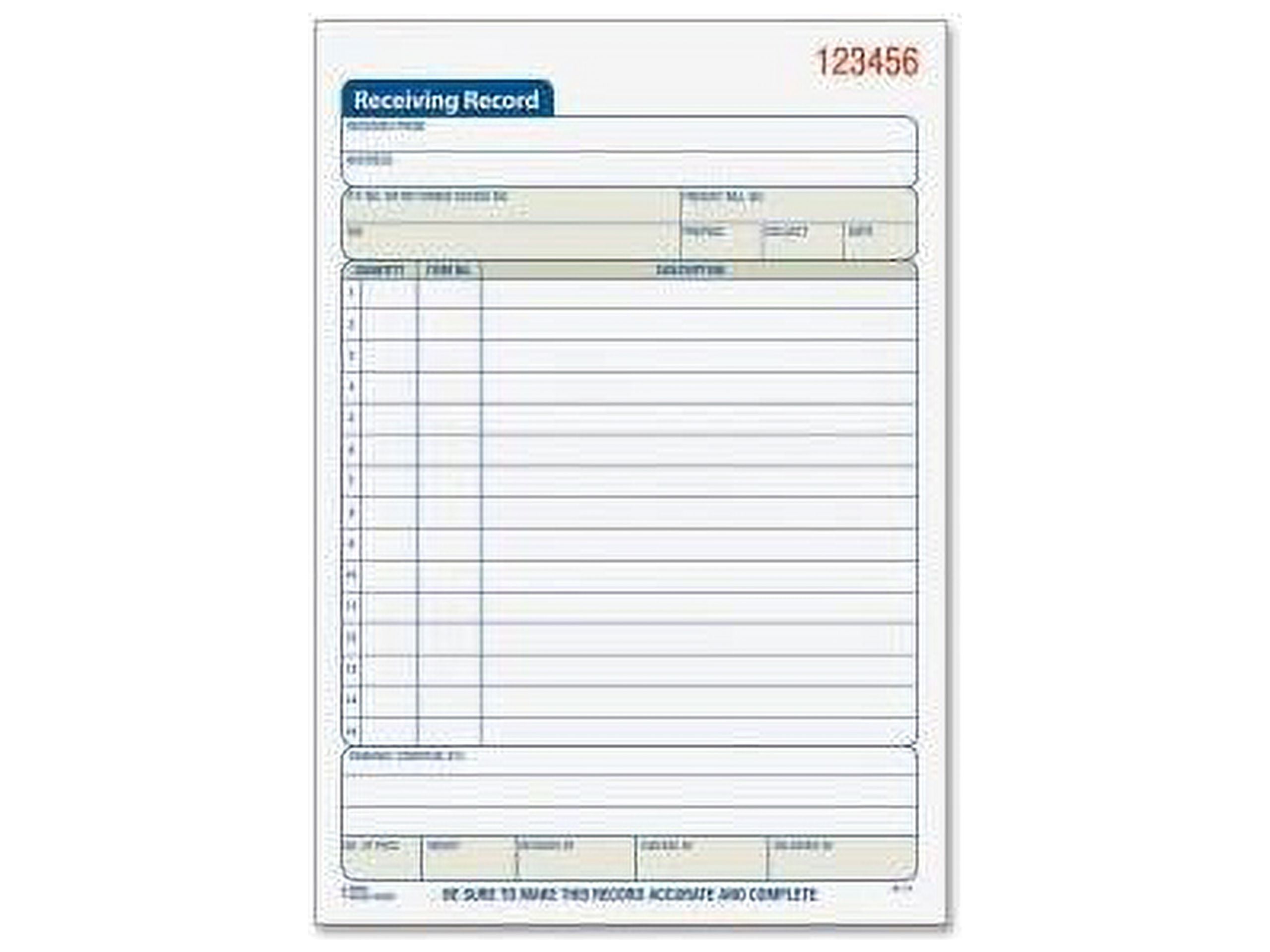 Adams Receiving Record Book - Walmart.com