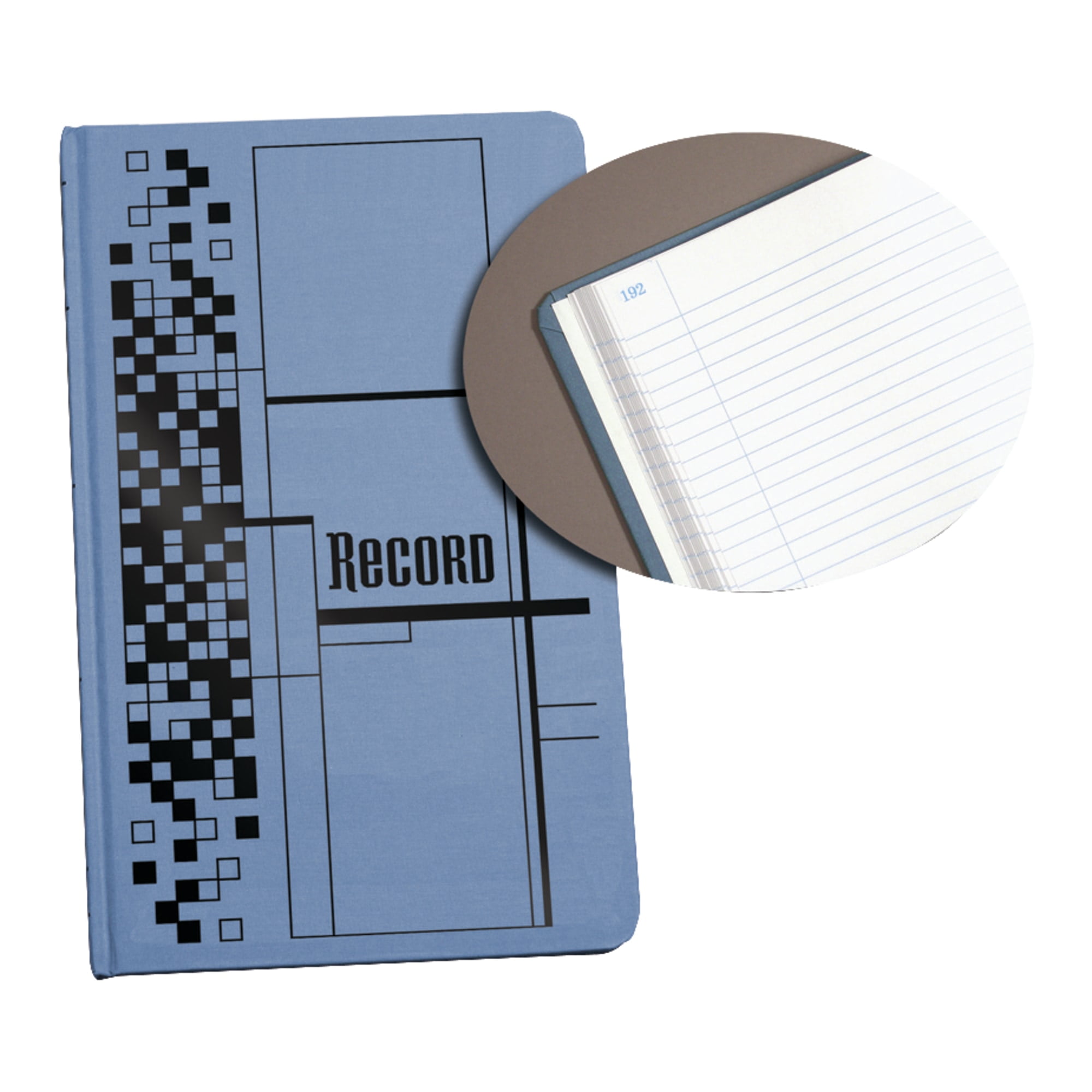 Adams® Record Ledger, 7 5/8" x 12 1/8", 300 Pages, Blue - Walmart.com