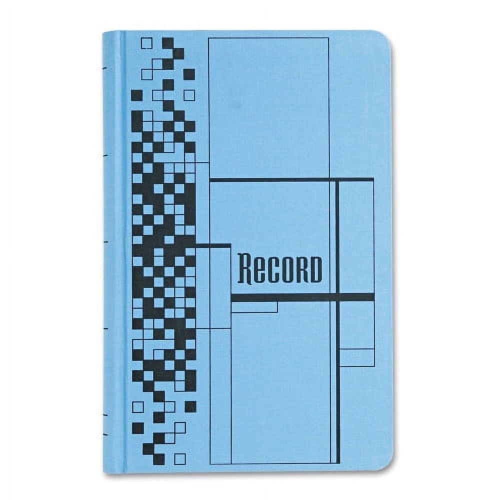 Adams Record Ledger Book, Record-Style Rule, Blue Cover, 11.75 x 7.25 ...