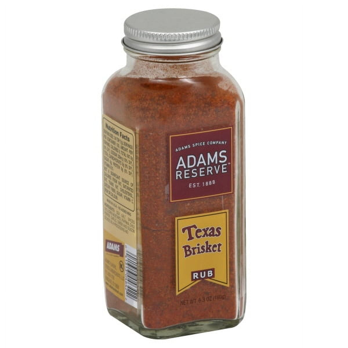 Adams Reserve Texas Brisket Rub 6.3 Oz - 2 Pack - Walmart.com