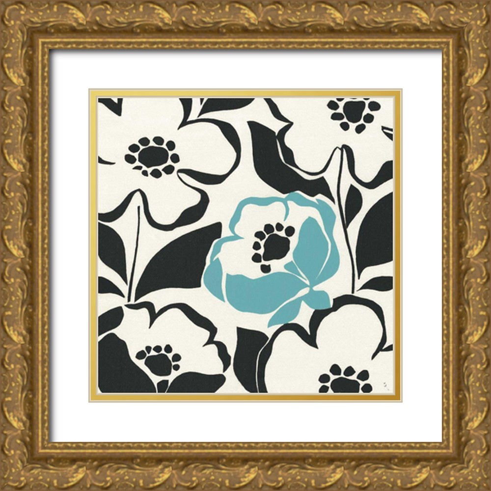 Adams, Sarah 12x12 Gold Ornate Wood Framed with Double Matting Museum ...