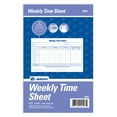 Adams Time Sheets, 2 Pads/Pack, 100 Sheets per Pad, Weekly Tracking of ...
