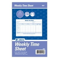 Rediform, Weekly Time Cards, 100 Cards Per Pad, Manila Stock ...
