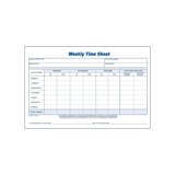 Adams Time Sheets 100/Pad 2 Pads/Pack (ABF 9507ABF) 124495 - Walmart.com
