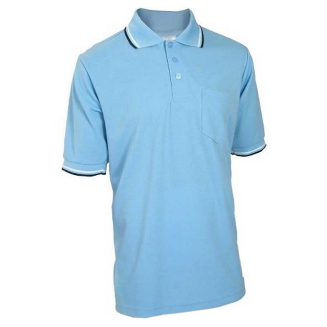 Adams Umpire Polo Shirt Baseball Softball Ump Smitty Adult (Powder Blue ...