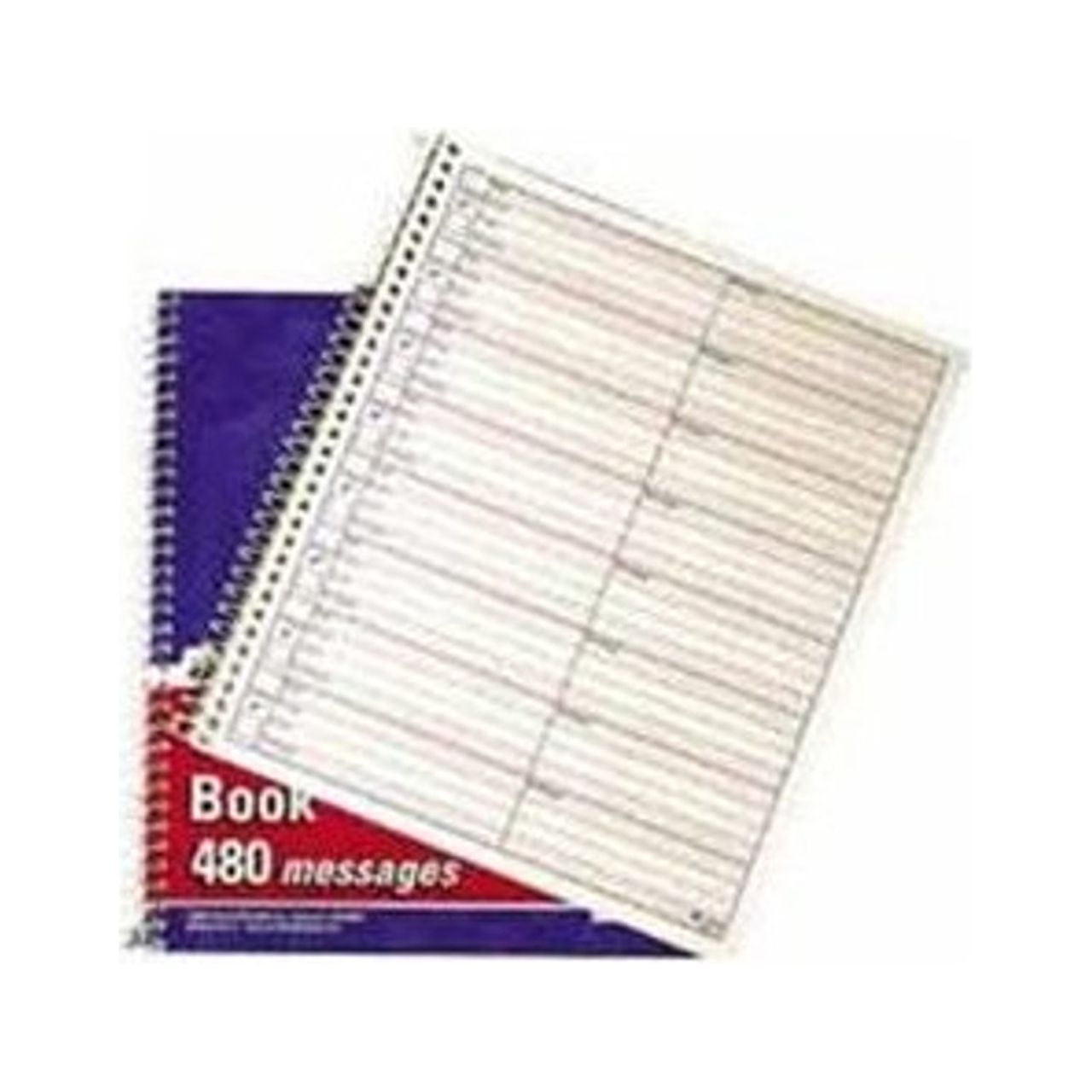 Adams Voice Mail Log Book - 60 Sheet[s] - Spiral Bound - 8.50" X 7.50 ...