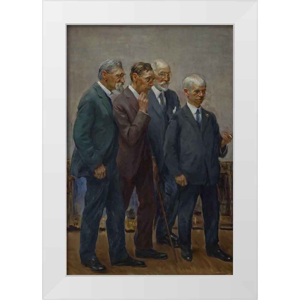 Adams, Wayman Elbridge 13x18 White Modern Wood Framed Museum Art Print ...