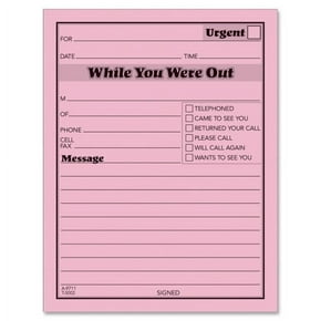 Phone Message Pads