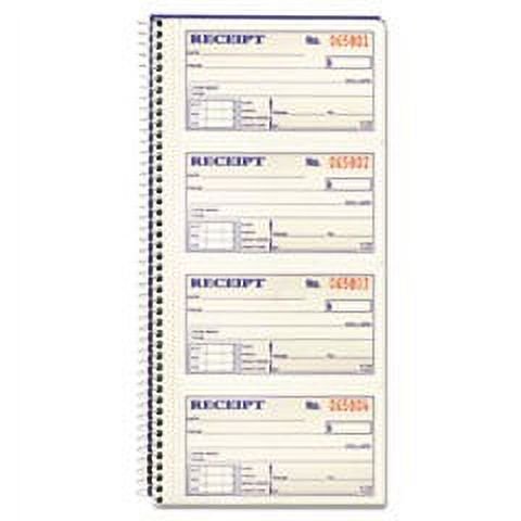 Adams Wire Bound Money/Rent Receipt Books-2PK - Walmart Business Supplies