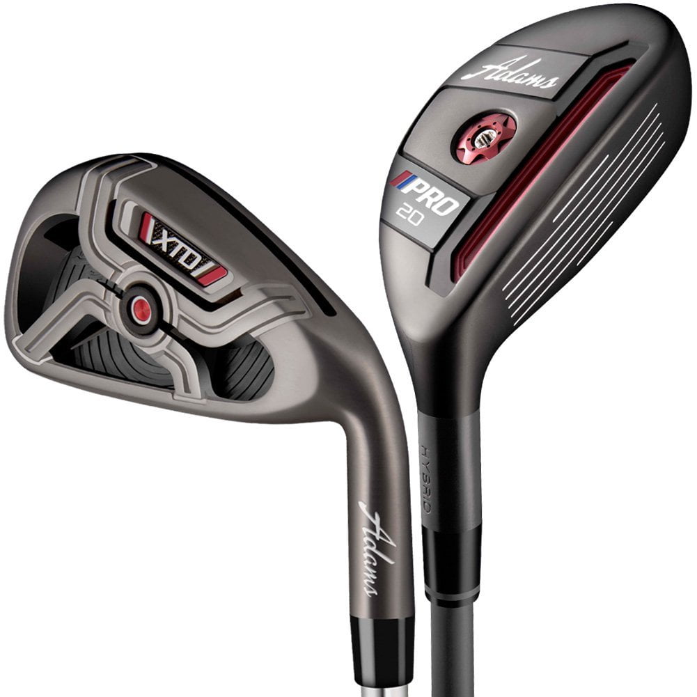 Adams XTD Combo Irons Set 3H+4-PW (KBS Tour, STIFF) Golf NEW - Walmart.com
