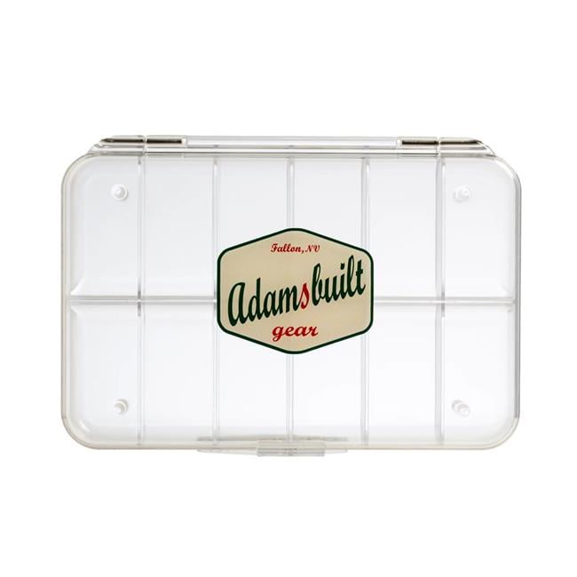 Adamsbuilt Fishing AB110C-12C Ultra Clear Fly Box with 12 Compartments ...
