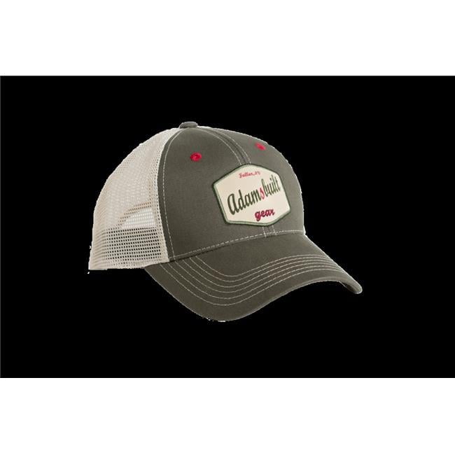 Adamsbuilt Fishing ABHAT-MT-OLIVE Trucker Style Mesh Hat, Olive ...