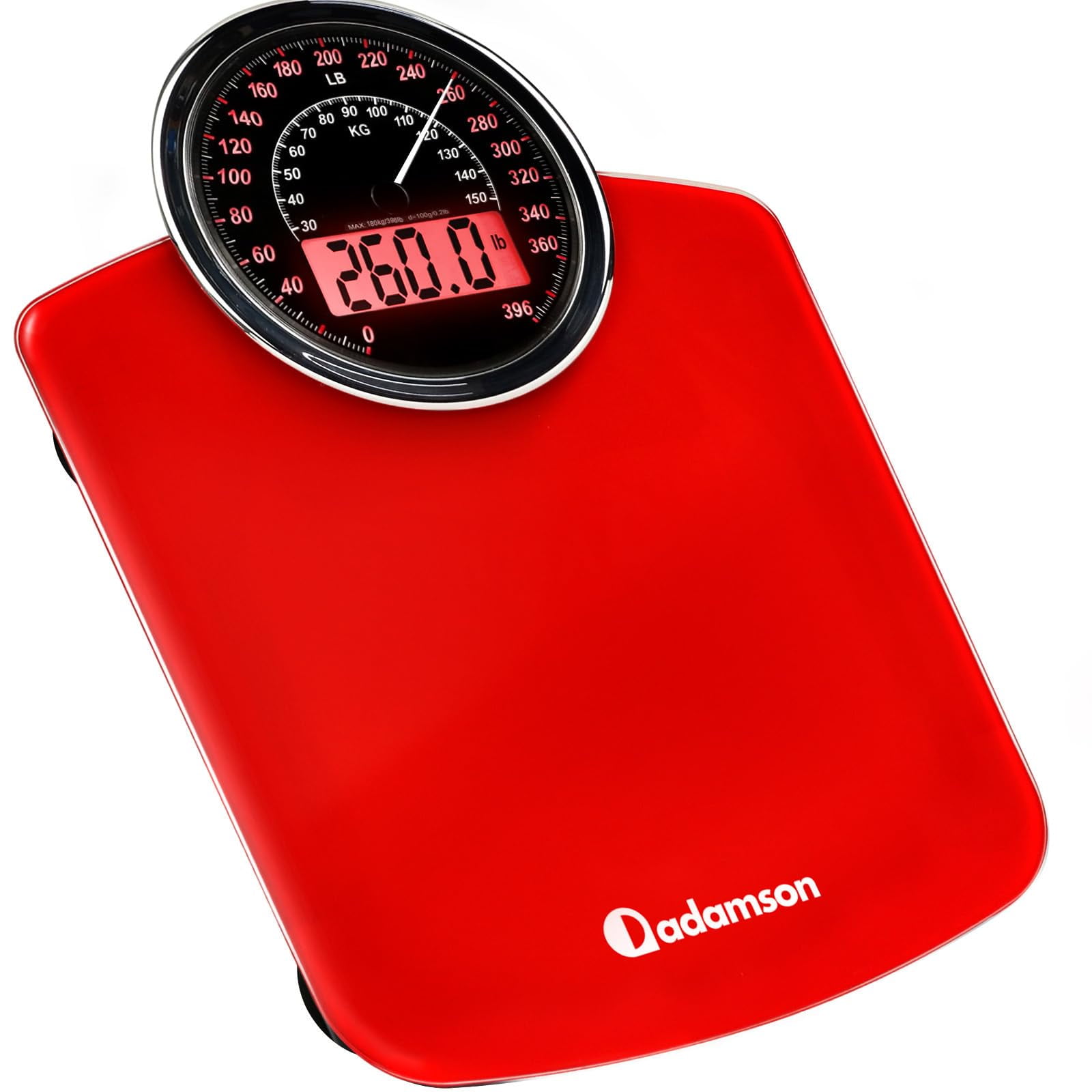 Adamson Hybrid 2-in-1 Analog & Digital Weighing Scale for Body Weight ...