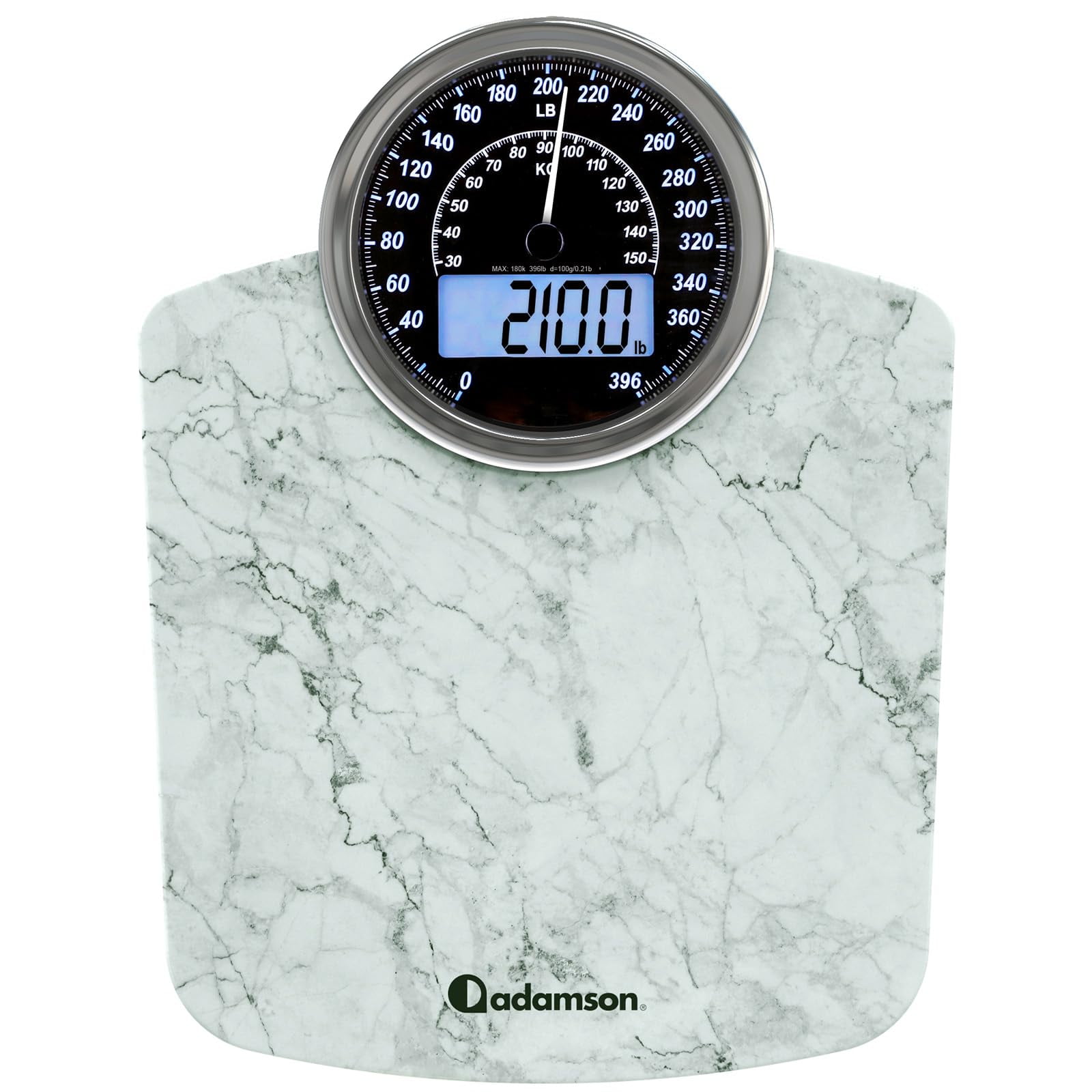 Adamson Hybrid 2-in-1 Analog & Digital Weighing Scale for Body Weight ...