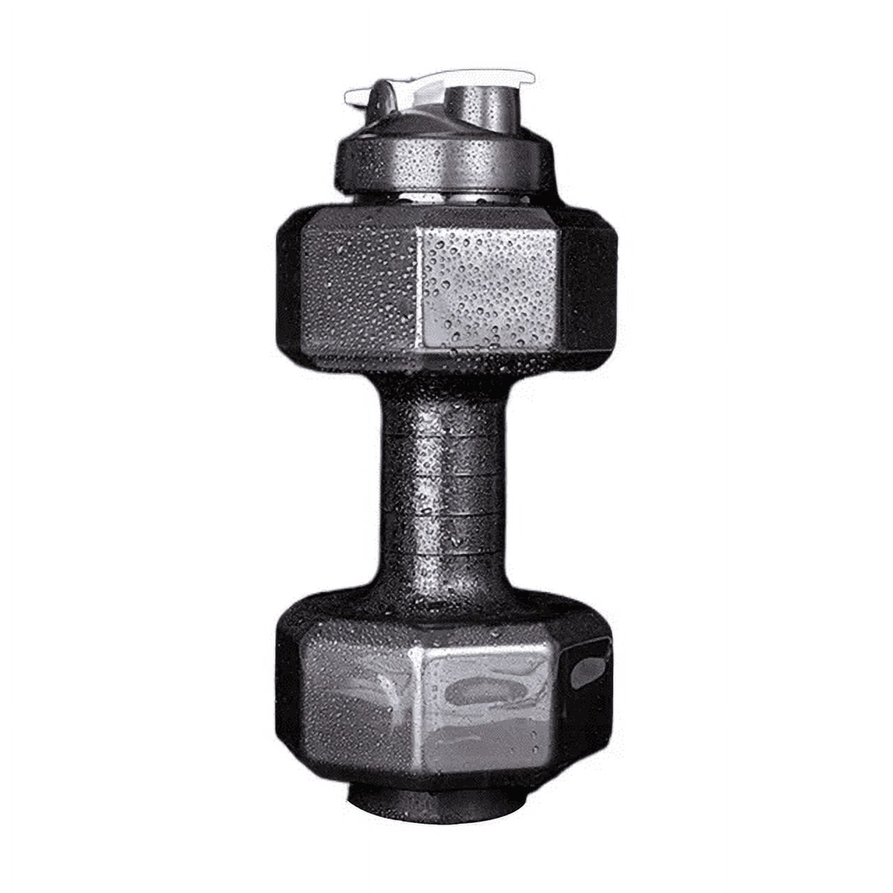 Adapan Water Bottle Dumbbell Shape,Clear Portable Arm Strength ...