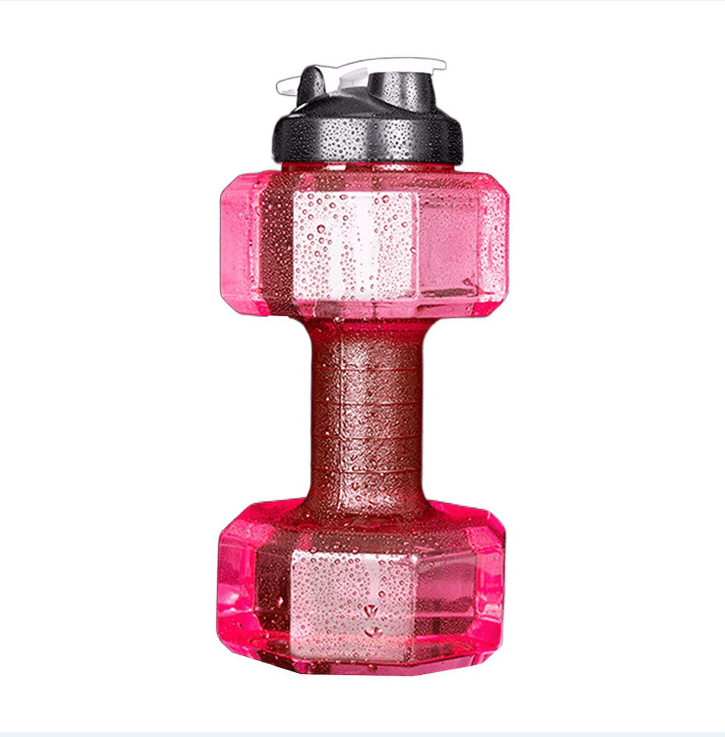 Adapan Water Bottle Dumbbell Shape,Clear Portable Arm Strength ...