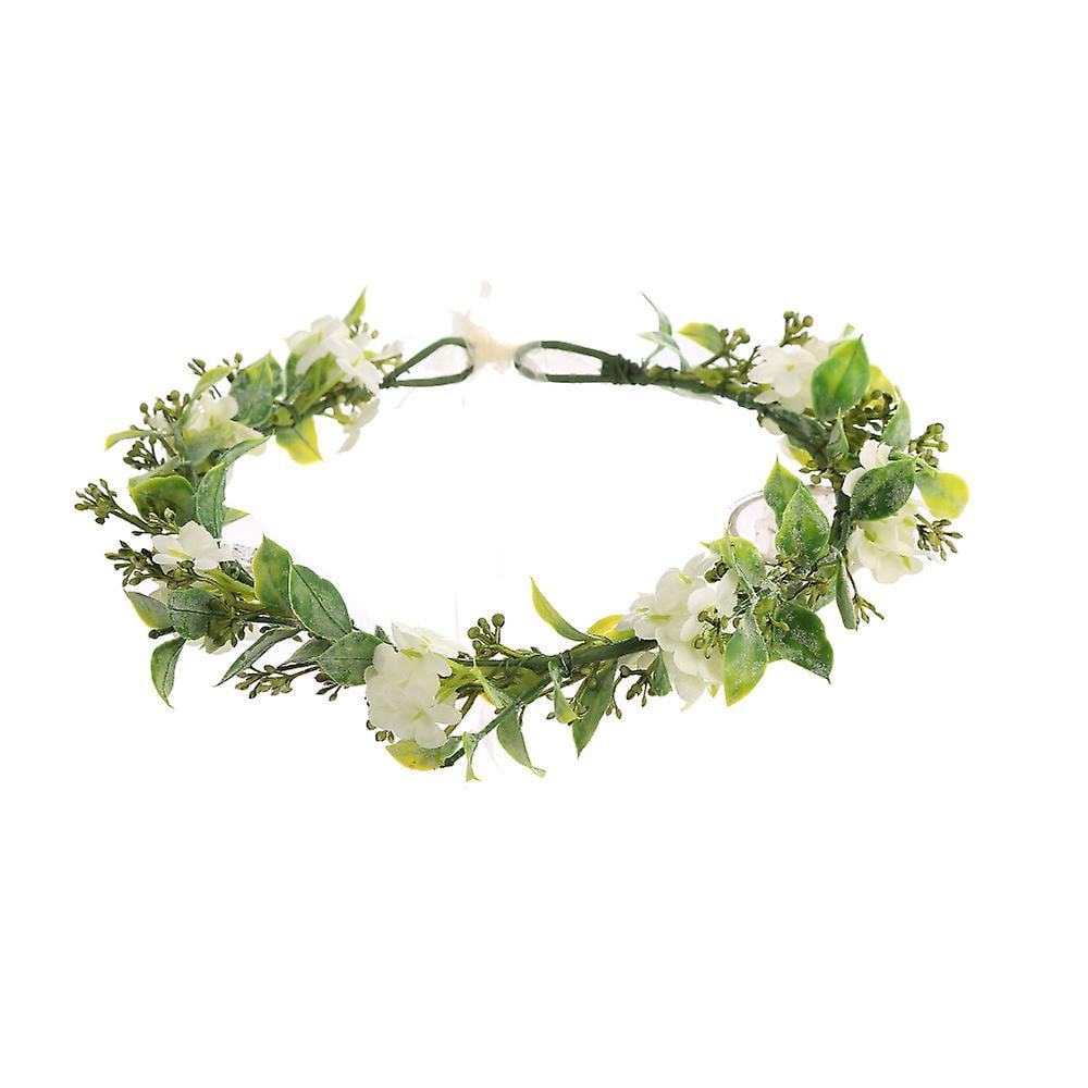 Adaptable Flower Halo, Bohemian Floral Crown with Lightweight Plastic ...