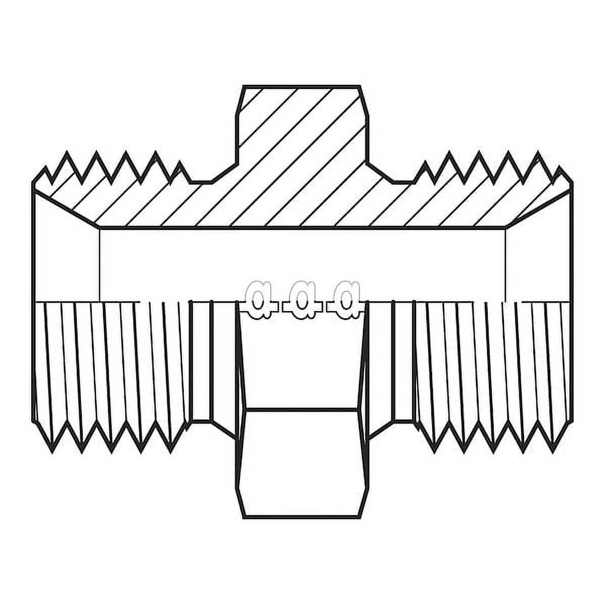 Adaptall Hose Adapter,3/8",BSPP,3/8",BSPP 9000-0606 - Walmart Business ...