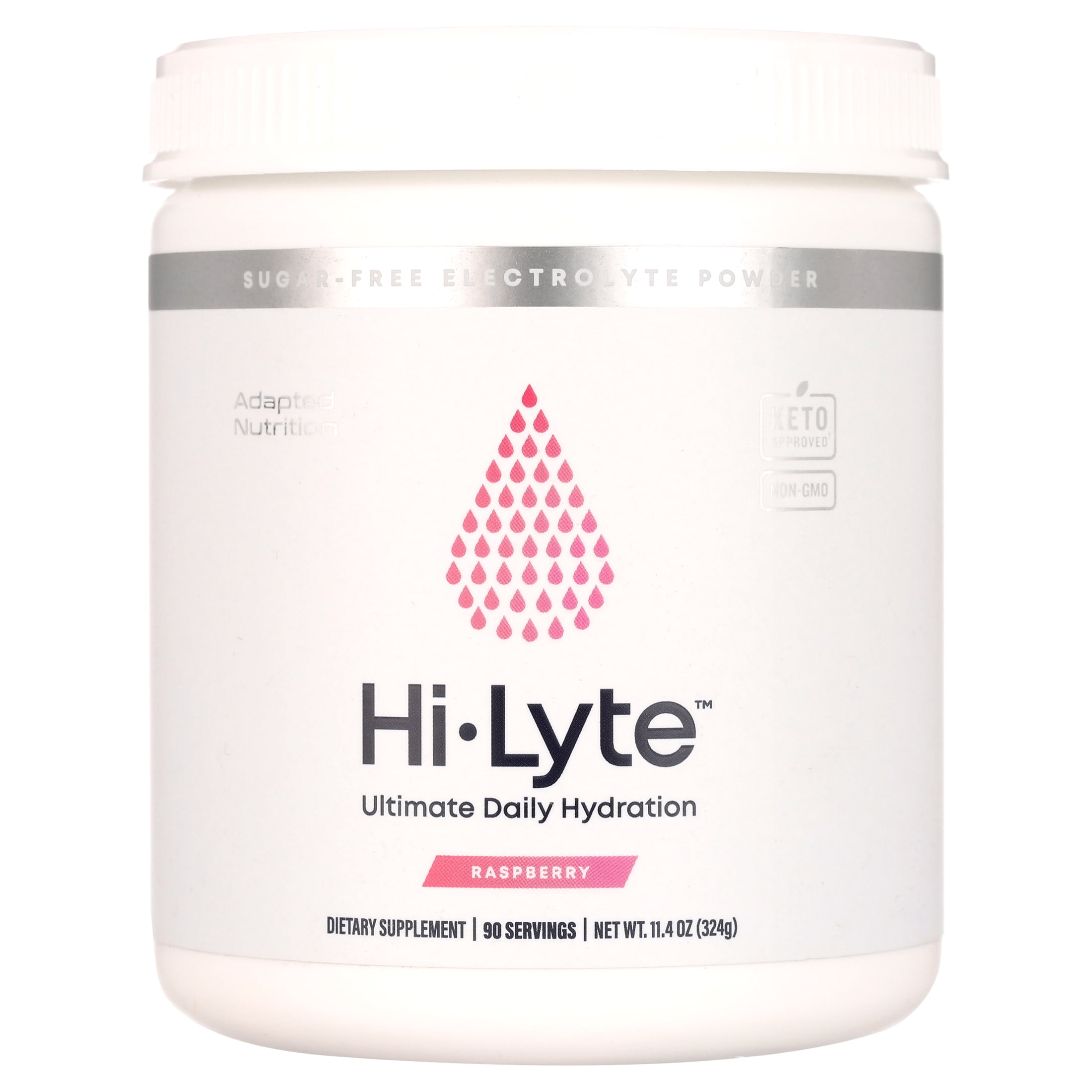 Adapted Nutrition | Hi-Lyte Electrolyte Powder Raspberry Drink Mix | 90 ...