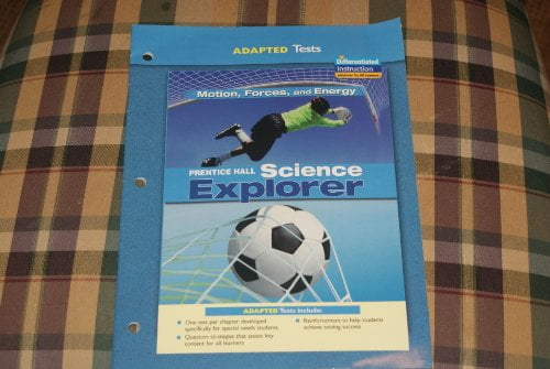 Pre-Owned Adapted Tests Prentice Hall Science Explorer Motion Forces ...
