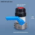 Adapter Ball Valve Fitting For IBC Container Rainwater Tank, High ...
