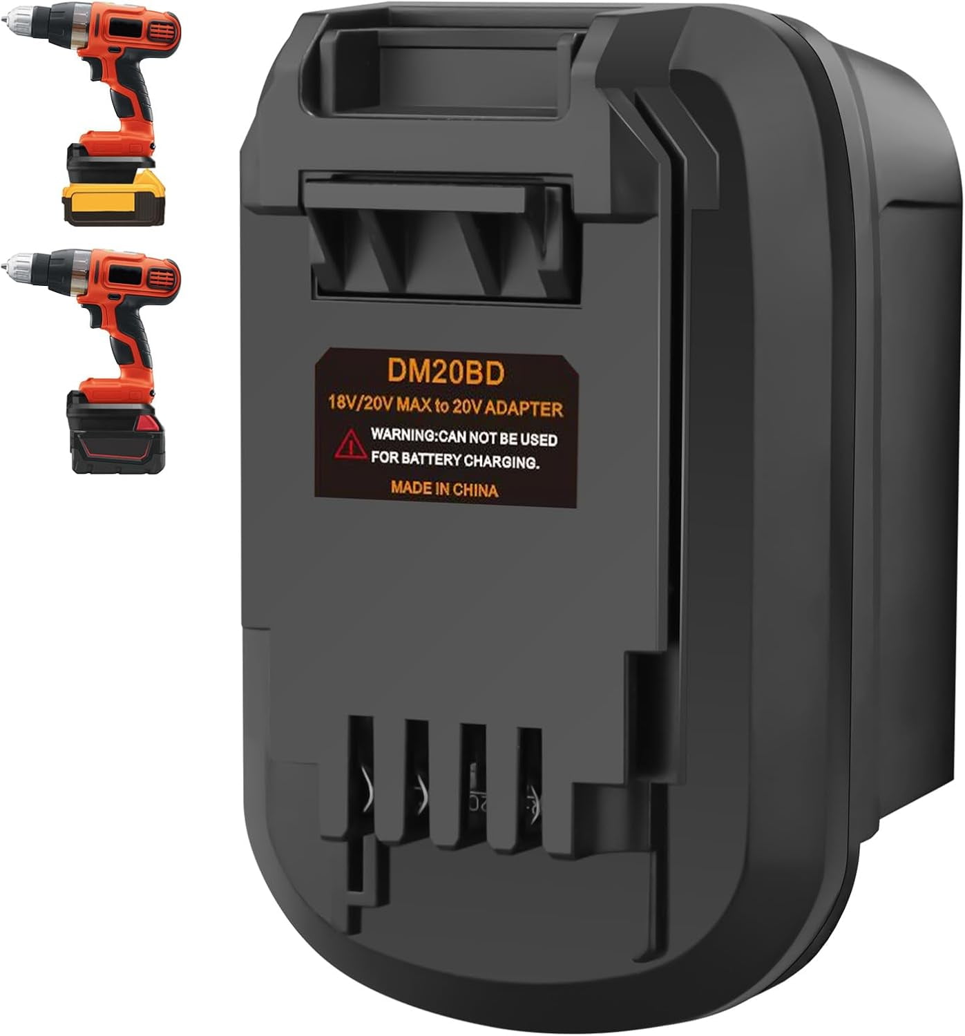 Adapter for Black and Decker 20V Tools Fits for DeWalt for Milwaukee ...