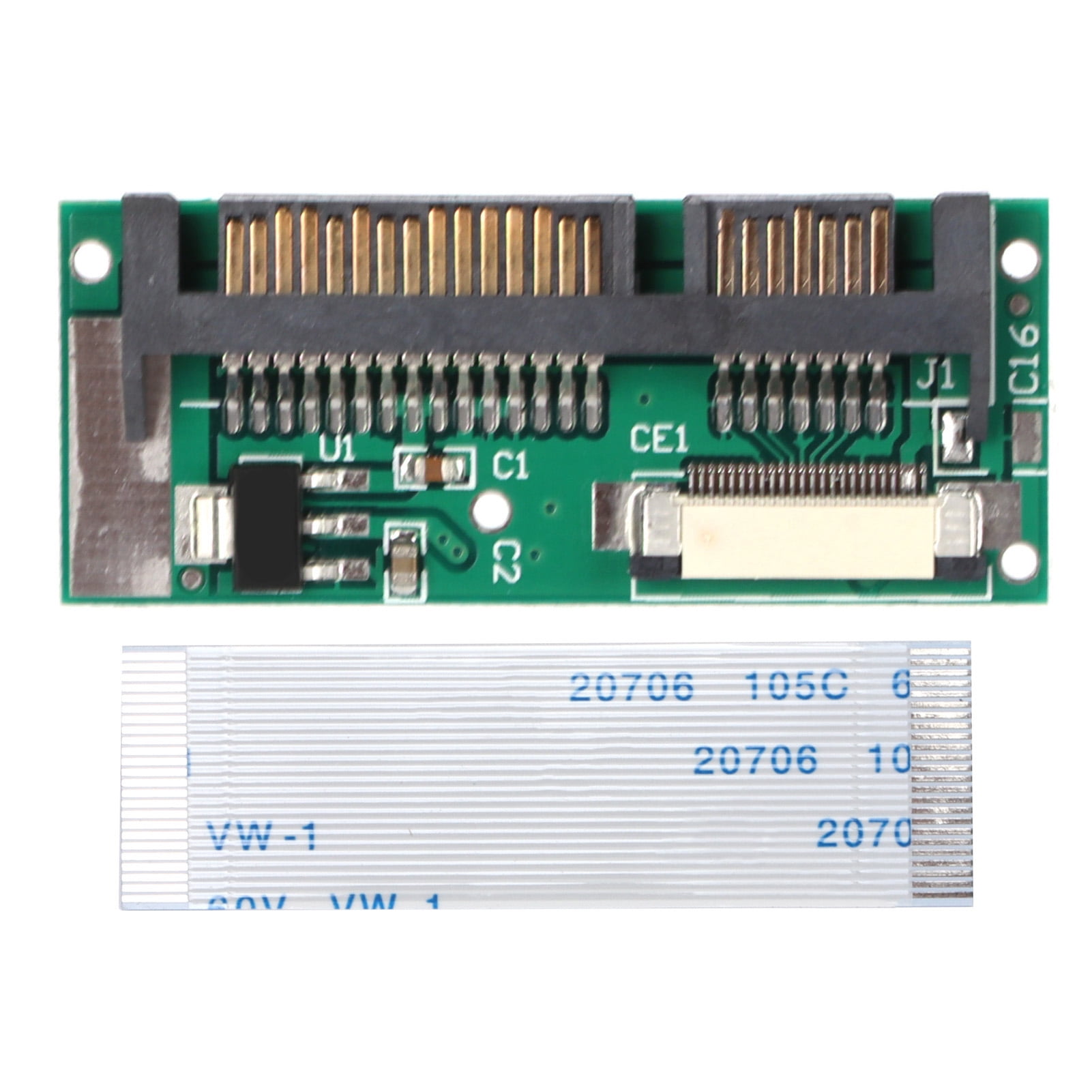 Adapter Card LIF 24PIN ZIF CE to 22PIN SATA Gigabit Network Card for ...