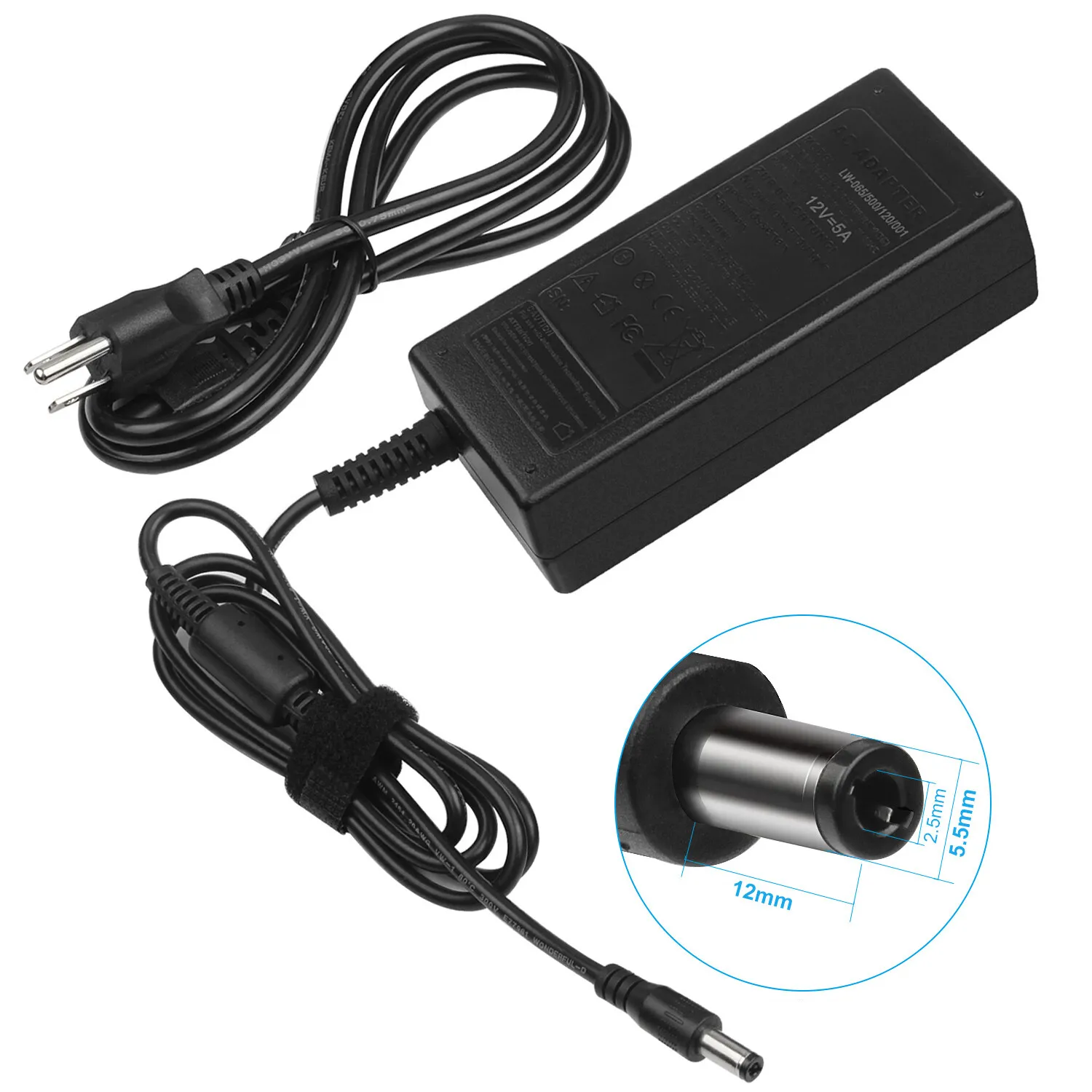 Adapter Charger for HP 2011X 2211X X2301 2311xi LED LCD Monitor Power ...