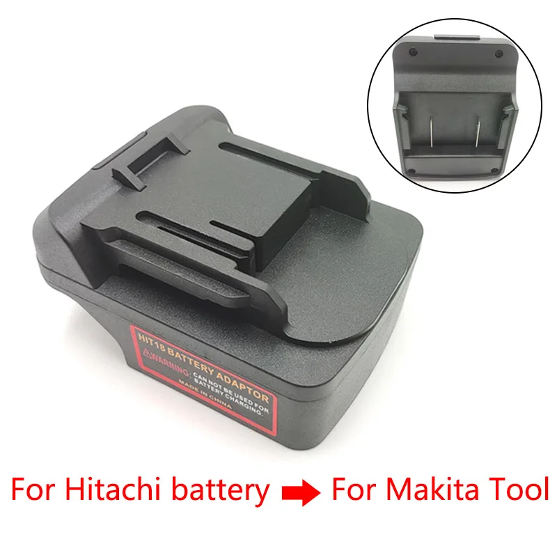 Adapter Converter For Hitachi/Hikoki 18V Li-Ion Battery Convert to use ...