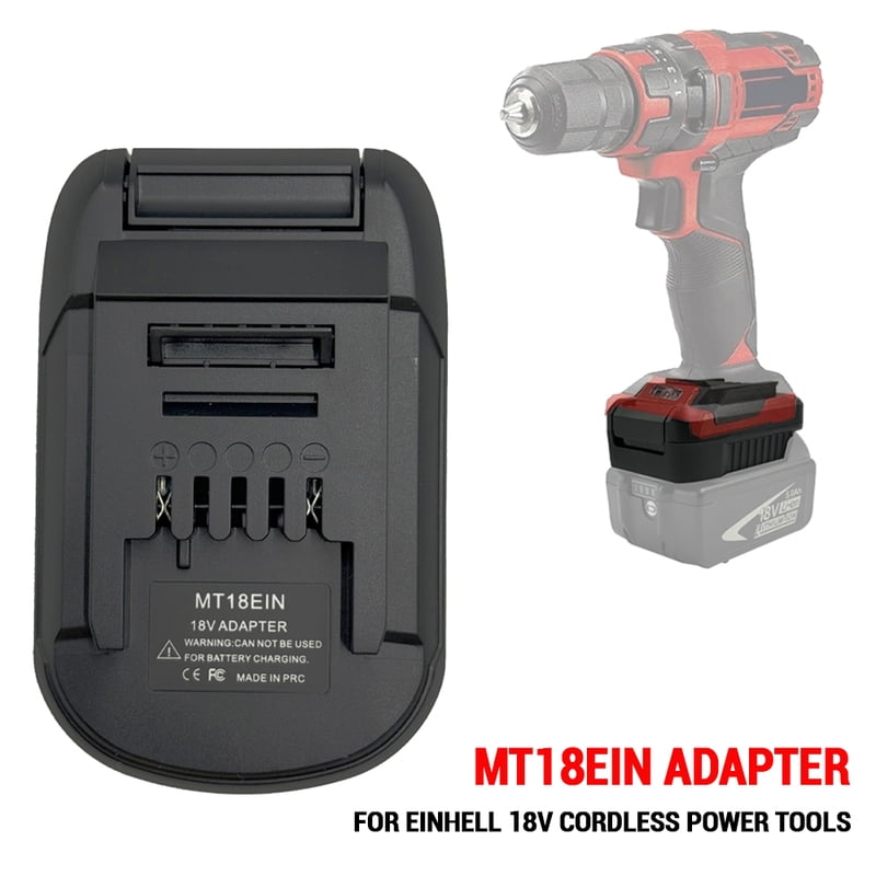 Adapter Converter for Ma*kita 18V To for Ein*hell 18V Li-Ion Battery ...
