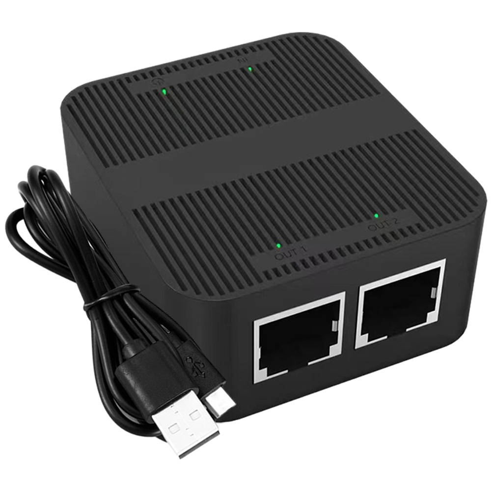 Adapter Ethernet Connector Extender Splitter 1 2 High Speed Dispenser ...